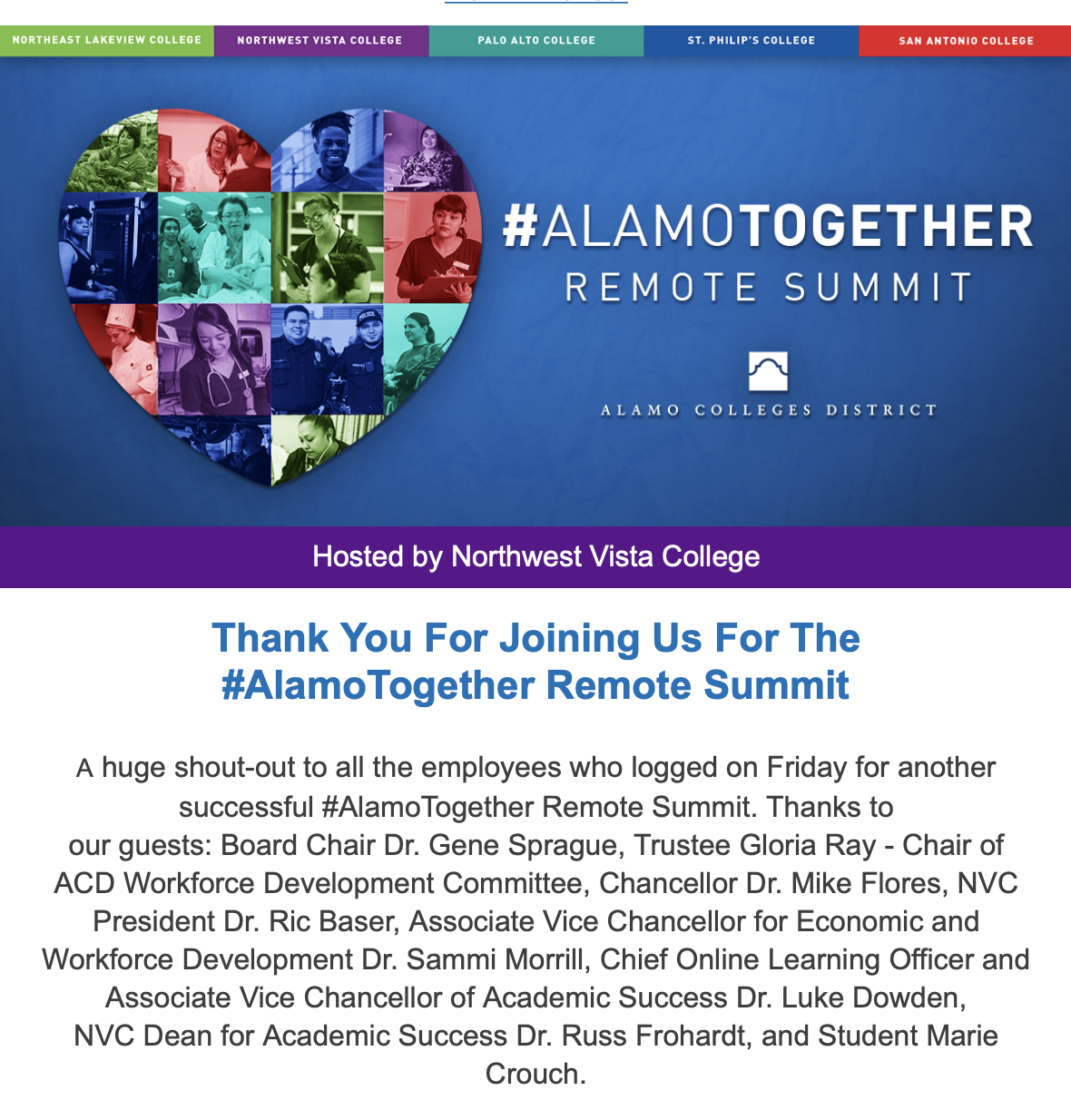 NVC Hosts Alamo Together Summit - My LaRevista