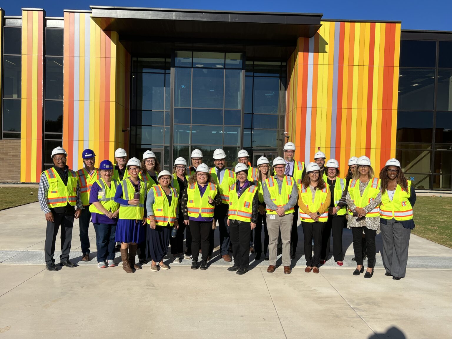 NVC Leadership Visit New WETC Construction - My LaRevista